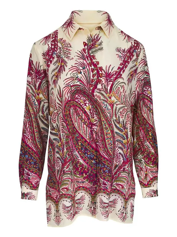 Etro Paisley-print Shirt - Neutrals