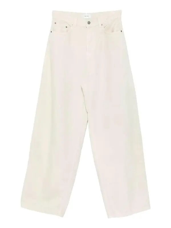 HAIKURE Classic Five-pocket Jeans - White