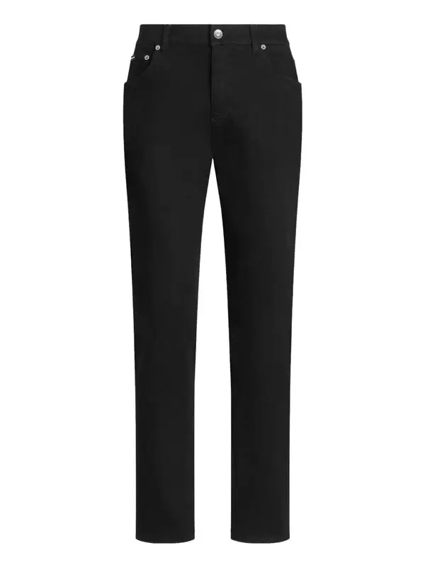 Dolce & Gabbana Cotton Jeans - Black