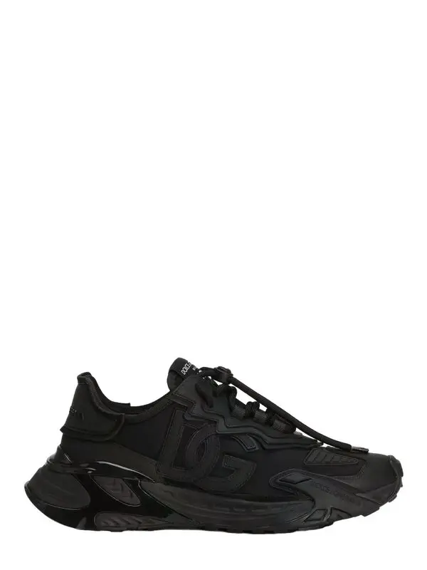 Dolce & Gabbana Panelled Sneakers - Black