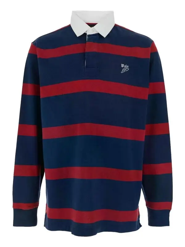 Polo Ralph Lauren Striped Polo Shirt - Blue