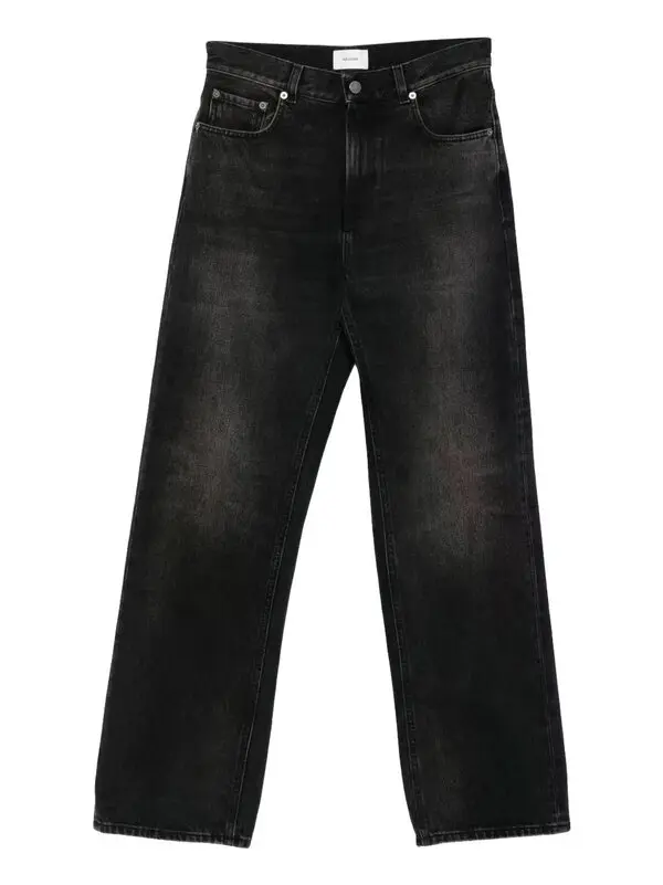 HAIKURE Earl Wash Five-pocket Jeans - Black