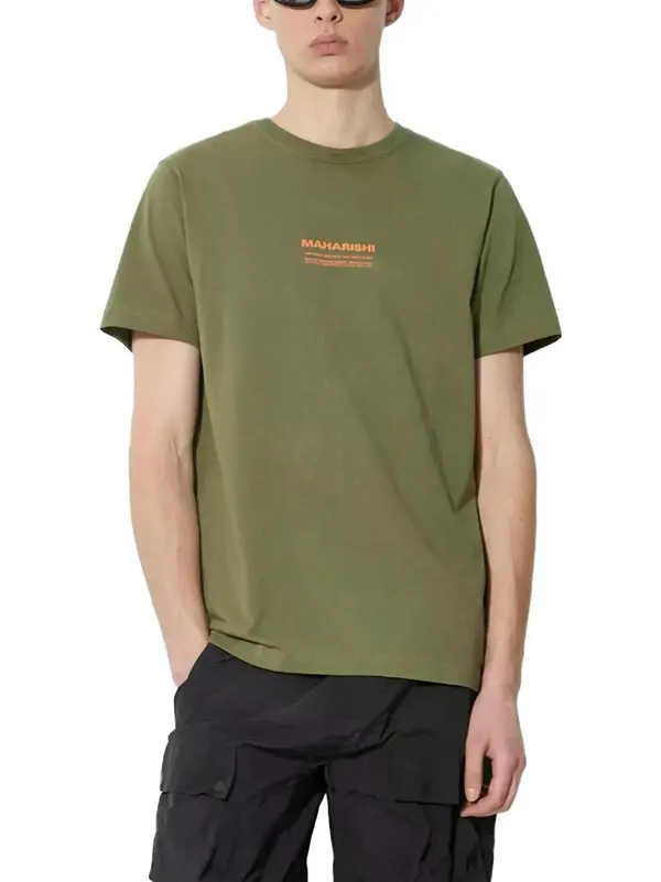 MAHARISHI Aum Logo-print T-shirt - Green