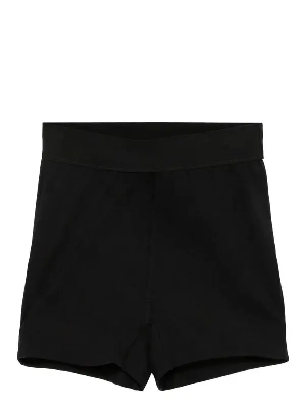 Wardrobe.NYC High-rise Shorts - Black
