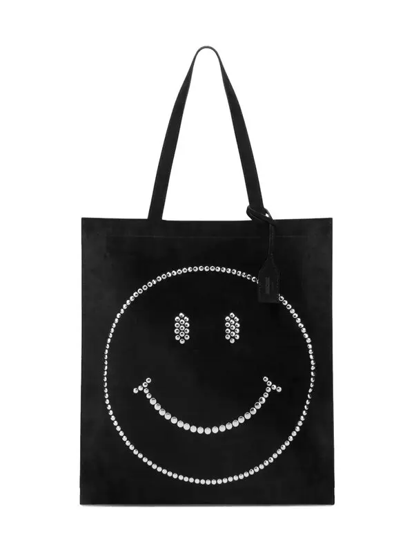 Moschino Smiley-motif Tote Bag - Black