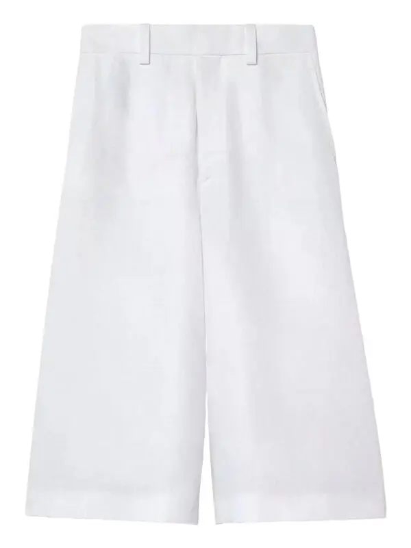 Loro Piana Flax Bermuda Shorts - White