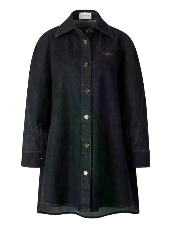 Givenchy Button-fastening Denim Shirt - Blue