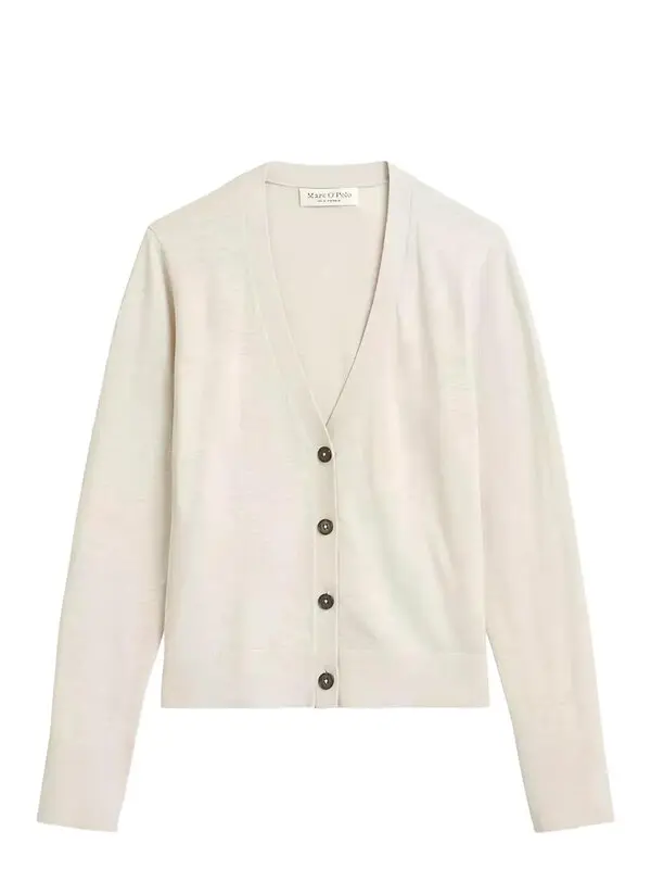 Marc O'polo Button-front Cardigan - Neutrals