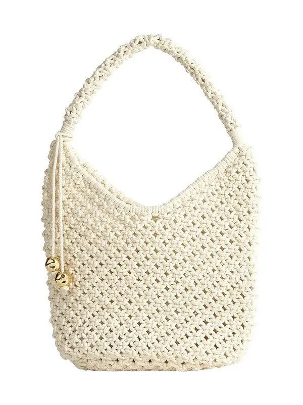 Madewell Camren Rope Bag - Antique Cream