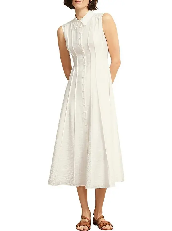 HOBBS LONDON Burghley Sleeveless Dress - Ivory