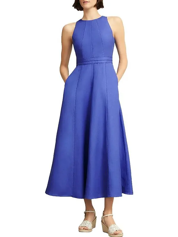 HOBBS LONDON Harewood Dress - Quartz Blue