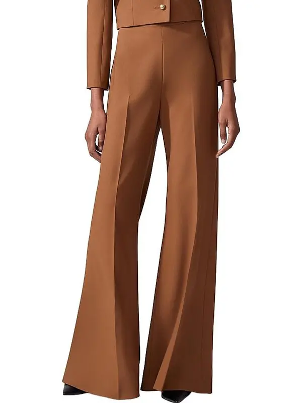 Carolina Herrera Wide Leg Pants - Nutmeg