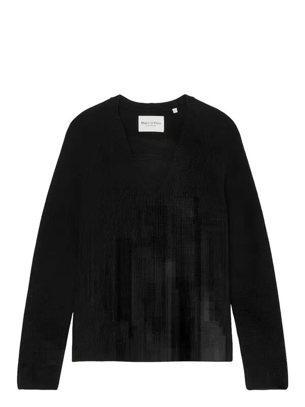 Marc O'polo V-neck Sweater - Black