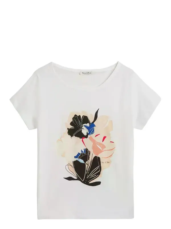Marc O'polo Floral-print T-shirt - White