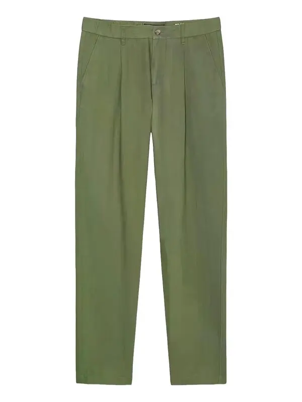 Marc O'polo Dart-detail Chino Trousers - Green