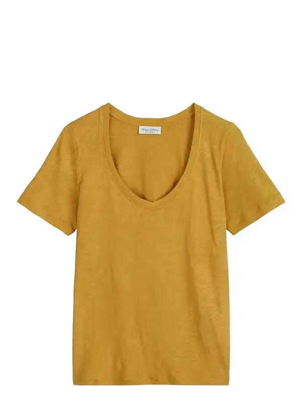Marc O'polo Cotton T-shirt - Yellow