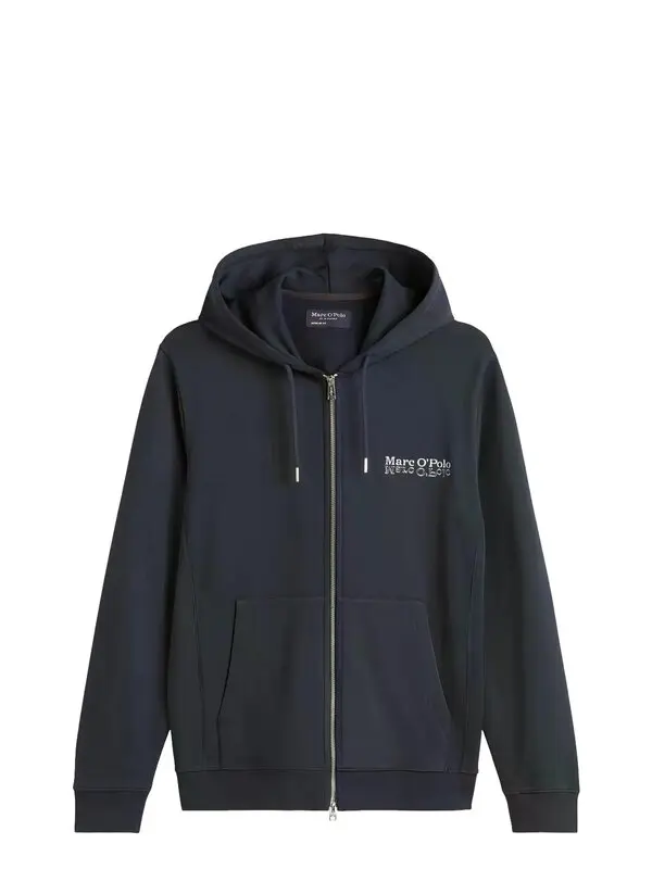 Marc O'polo Zip-up Hoodie - Blue