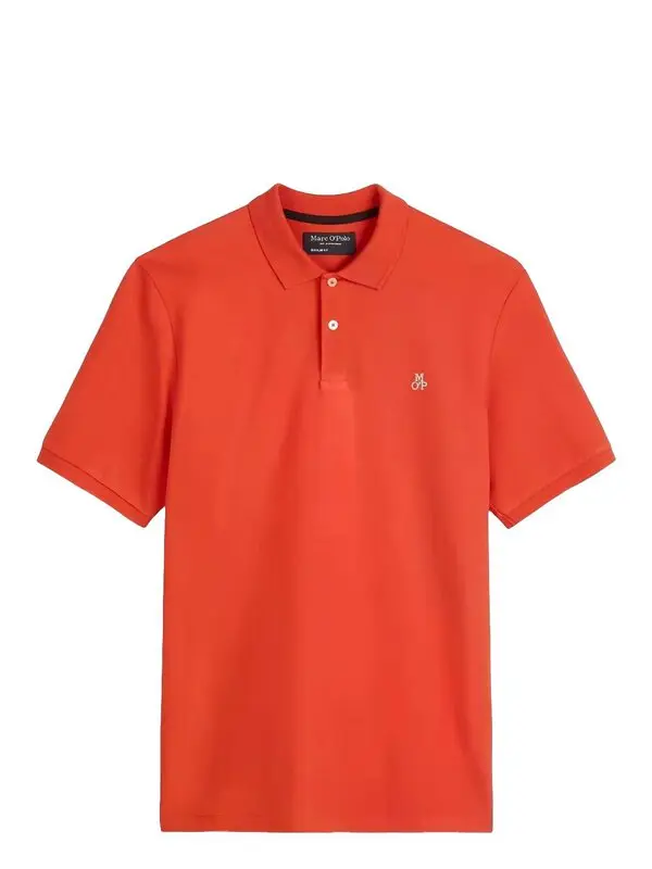 Marc O'polo Logo-embroidered Polo Shirt - Red