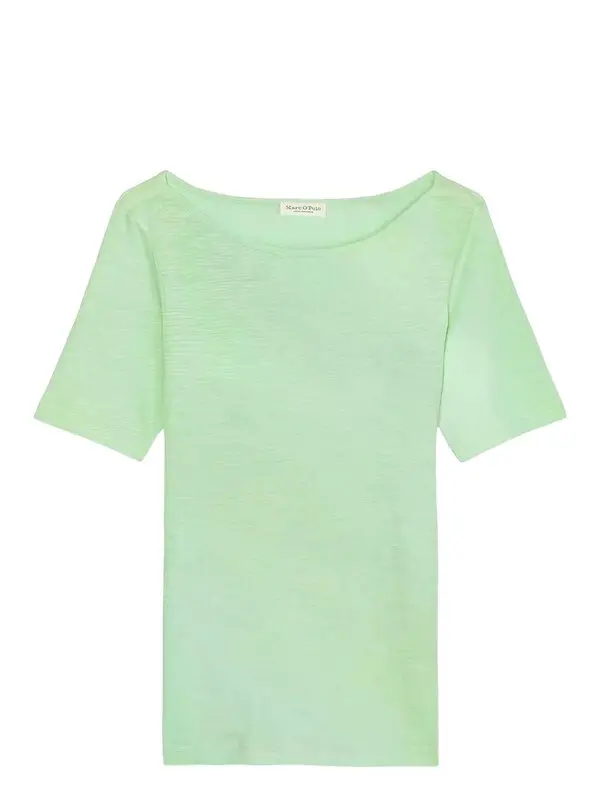 Marc O'polo Boat Neck Short-sleeve T-shirt - Green