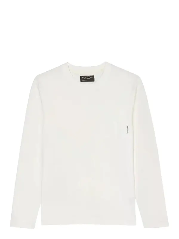 Marc O'polo Long-sleeve Pocket T-shirt - White