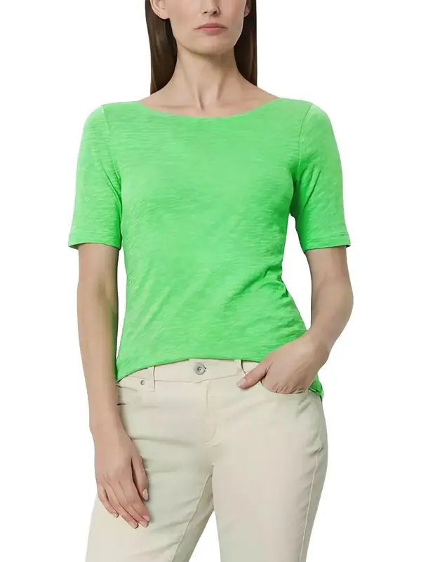 Marc O'polo Scoop Neck Short-sleeve T-shirt - Green