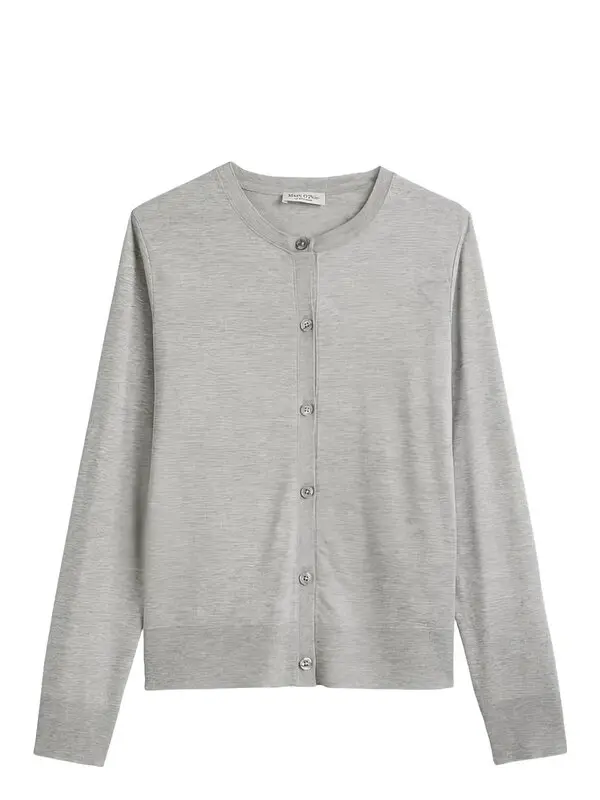 Marc O'polo Button-up Cardigan - Grey