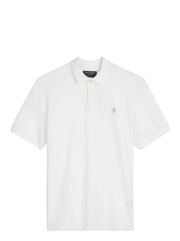 Marc O'polo Logo-embroidered Polo Shirt - White