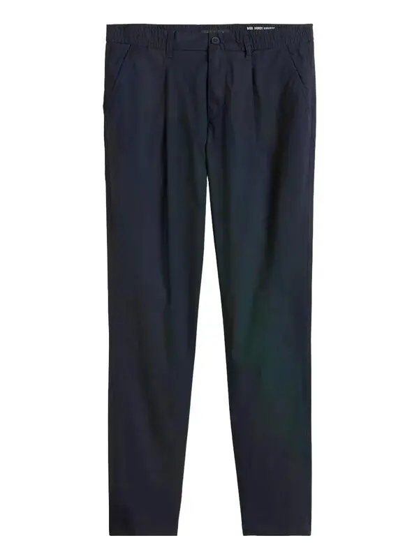 Marc O'polo Pleated-front Trousers - Blue