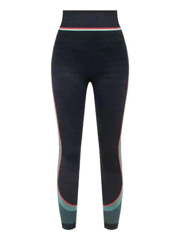 Casablanca Panelled Leggings - Black
