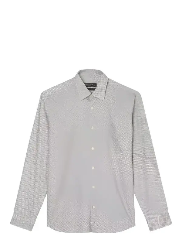 Marc O'polo Patterned Long-sleeve Shirt - Grey