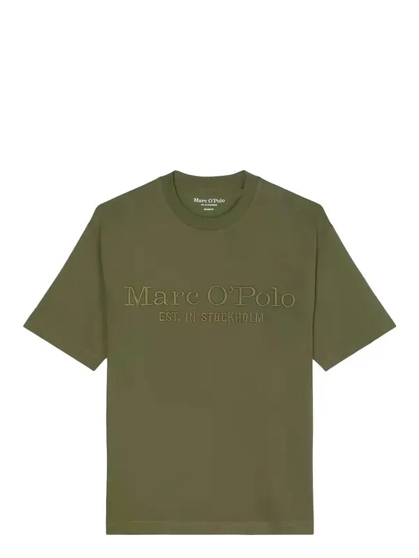 Marc O'polo Logo-embroidered T-shirt - Green