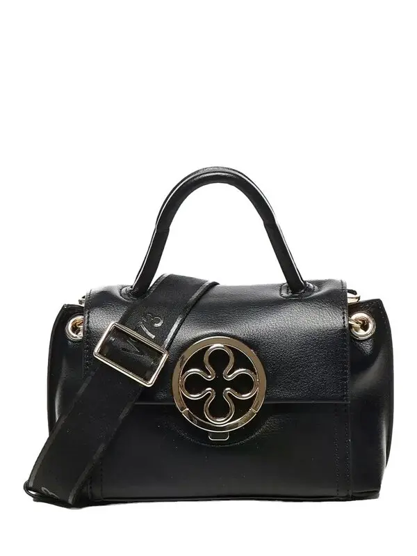V°73 Logo-embellished Shoulder Bag - Black