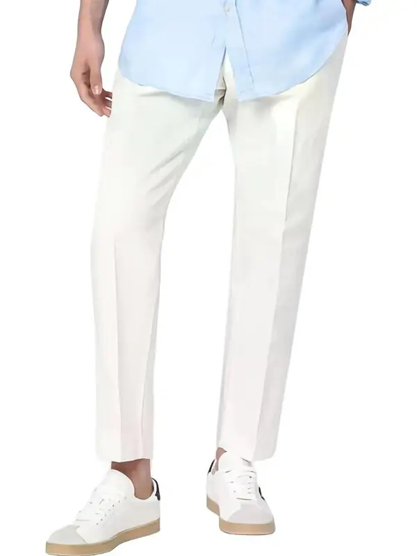 PT TORINO Straight-leg Trousers - White