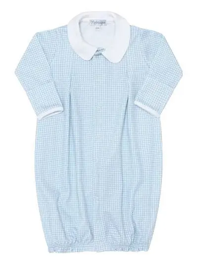 NELLAPIMA Gingham Converter Gownbaby - Blue