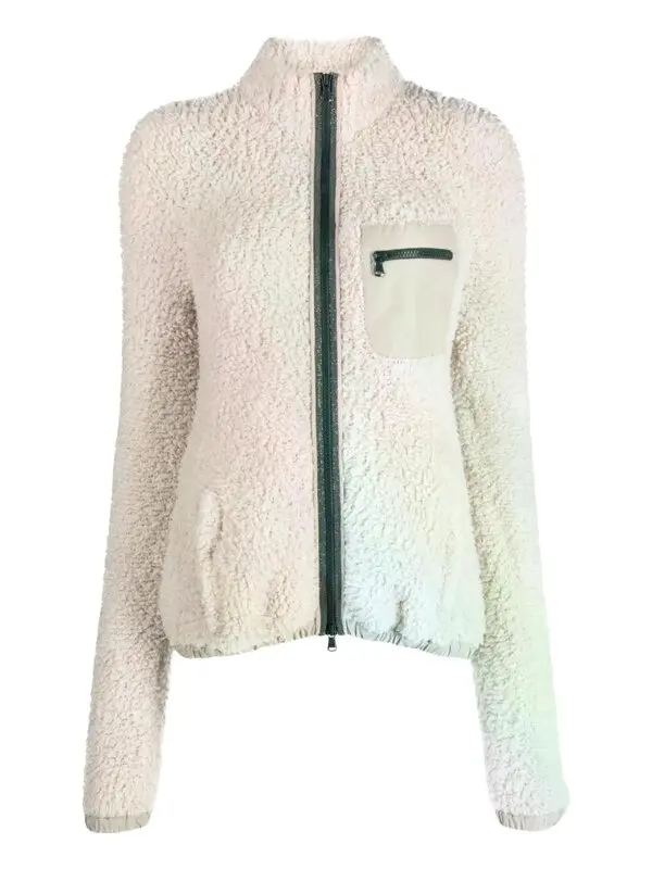 Brunello Cucinelli Faux-fur Effect Jacket - Neutrals