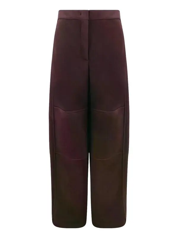 JIL SANDER Wide-leg Trousers - Red