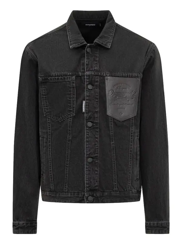 Dsquared2 Denim Jacket - Black