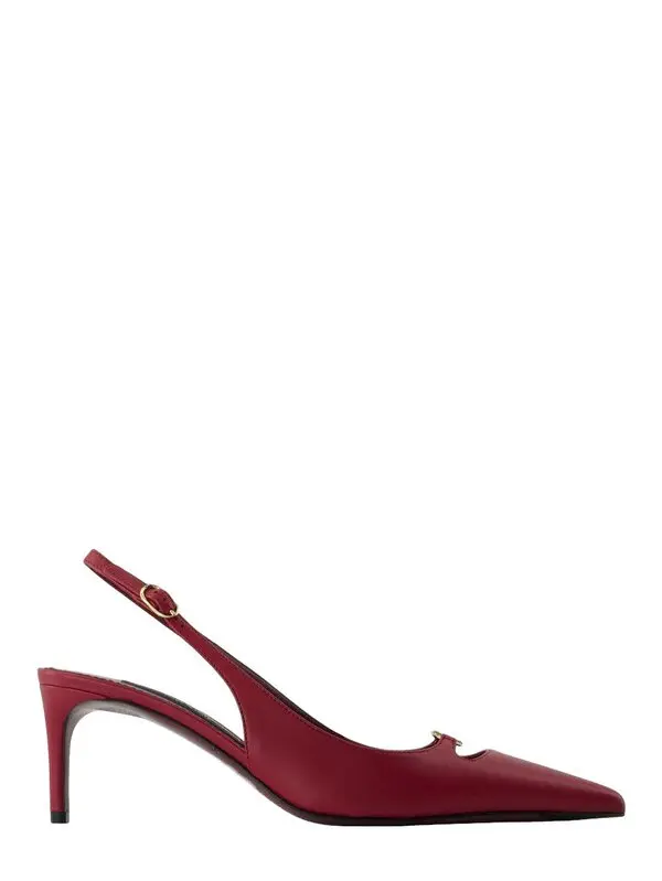 Dolce & Gabbana Slingback Pumps - Red