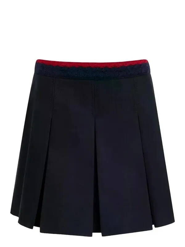 Moncler Pleated Mini Skirt - Blue