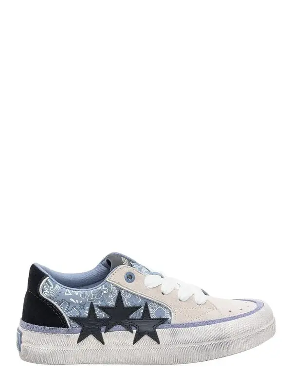 Amiri Bandana Skate Sneakers - Blue