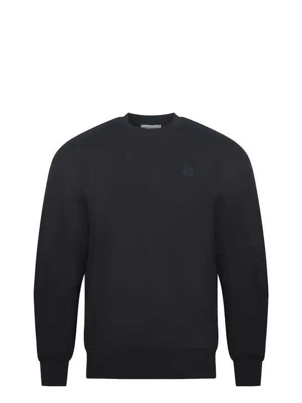 STATE OF ORDER Cotton Felpa Sweater - Black