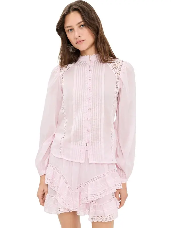 Isabel Marant Greicy Blouse - Light Pink