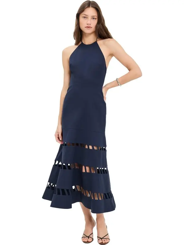 Alexis Janessa Maxi Dress - Navy Blue