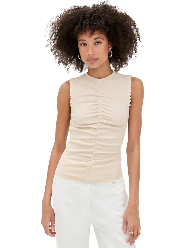 Ulla Johnson Kyla Top - Ivory Melange