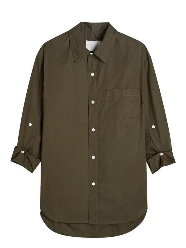 Citizens Of Humanity Kayla Cotton Shirt - Dark Green