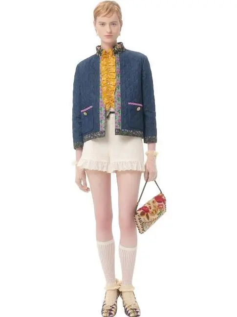 Valentino Garavani Chambray Denim Jacket - Blue