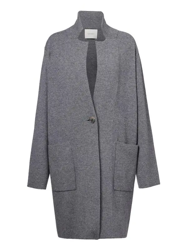LISA YANG Anni Cashmere Coat - Grey