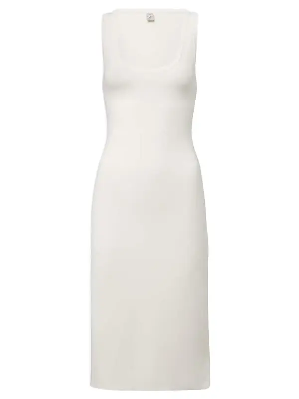TOTÊME Jersey Tank Dress - White