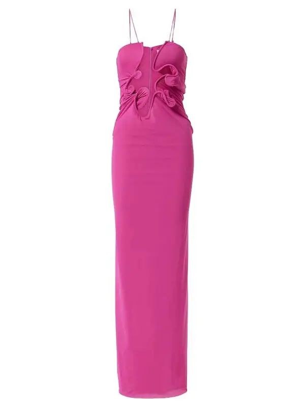 Christopher Esber Moulded Venus Maxi Dress - Pink