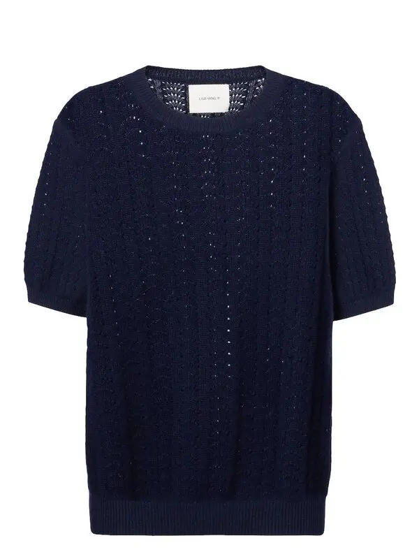 LISA YANG Cecelia Sweater - Blue